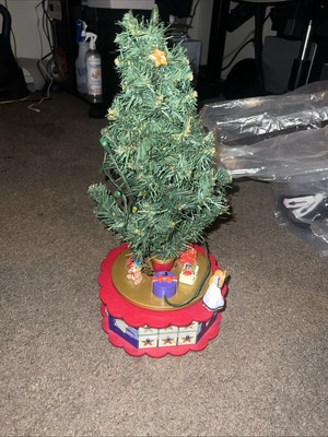 Avon Christmas Is Coming Advent Calendar 12" Tree W/ Ornament Music ...