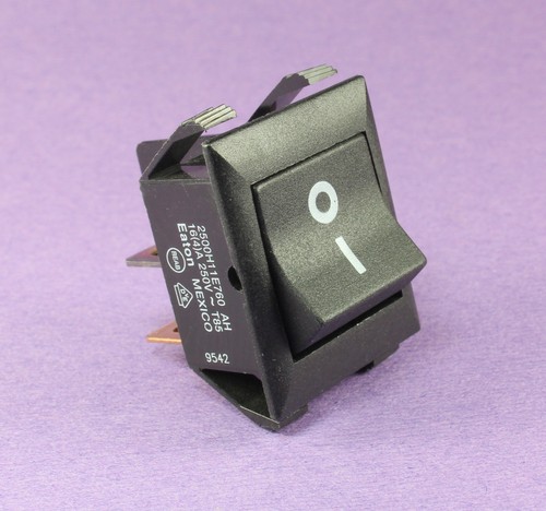 1pc Eaton 22A 125vac, Rocker Switch SPST, ON/OFF, High Inrush Current ...