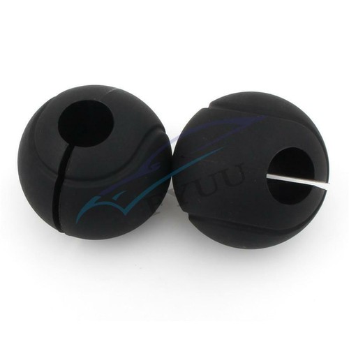 2 Pcs Motorcycle Bumper Guard Blocks Anti-drop Rubber Protector For 24 ...