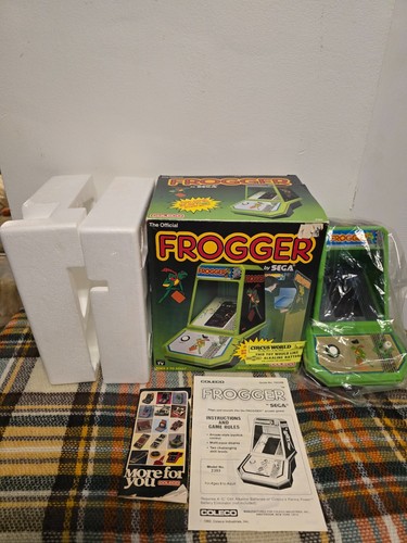 Frogger - CIB - Vintage Coleco Table-Top arcade game | eBay