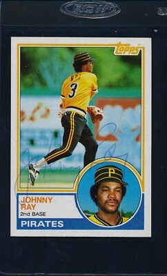 1983 Topps #149 Johnny Ray Pirates Signed Auto *43846 | eBay