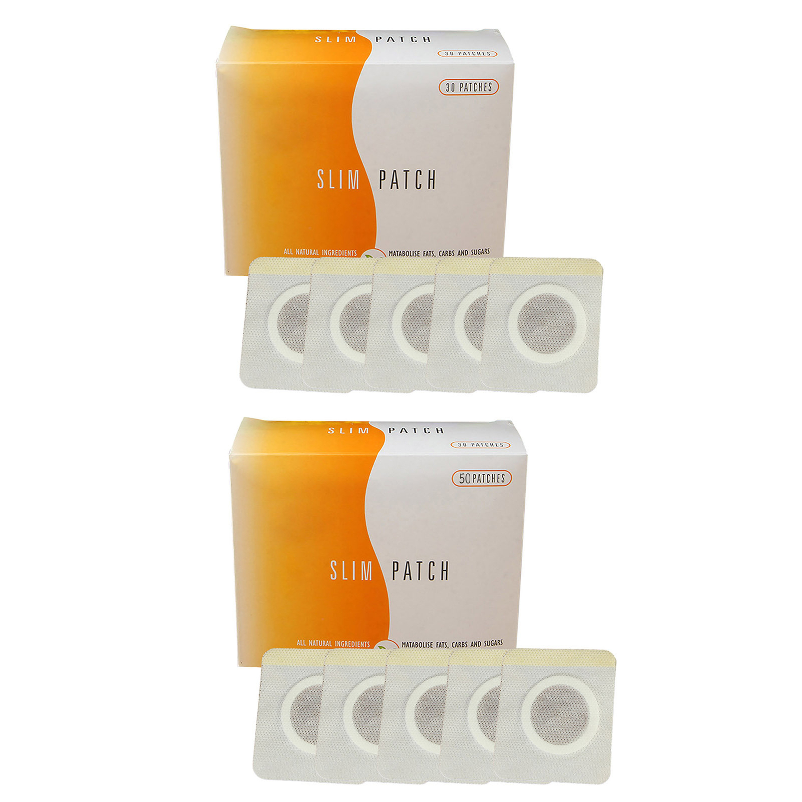 30/50Pcs Slimming Patches Losing Weight Patch Effective Fat Burner ...