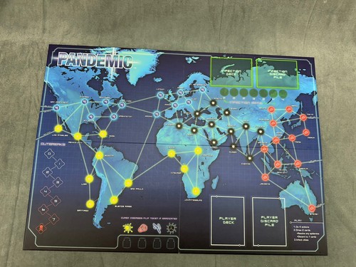 Pandemic Board Game Replacement Parts Piece Game Board 2013 Version | eBay