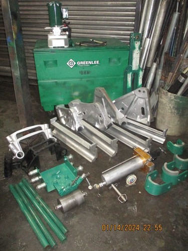 GREENLEE 881 BENDER 2 1/2 - 4" w/ 980 PUMP & 1813 BENDING TABLE | eBay