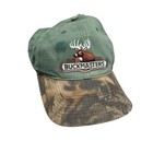 Buckmasters Green Camo Hunting Baseball Cap Hook Loop Closure Deer ...
