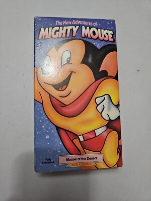The New Adventures of Mighty Mouse (VHS, 1987) Mouse of the Desert | eBay