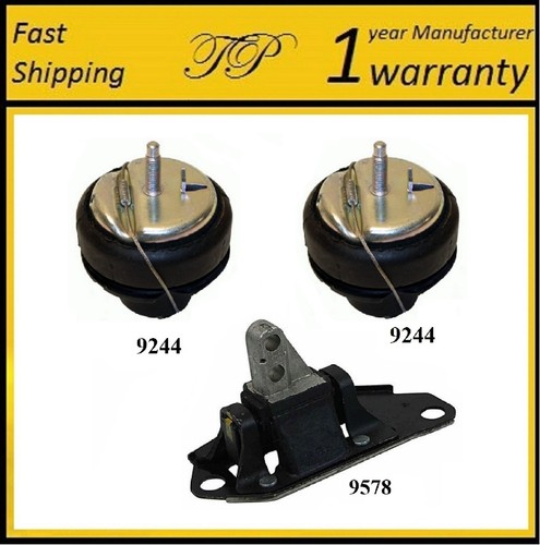 3PCS FRONT & REAR MOTOR MOUNT FOR 2003-2005 Volvo XC90 2.5L | eBay