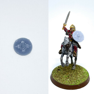 Pack of 6 RESIN ROUND shields Rohan, Saga, Celt,Viking, 28mm | eBay