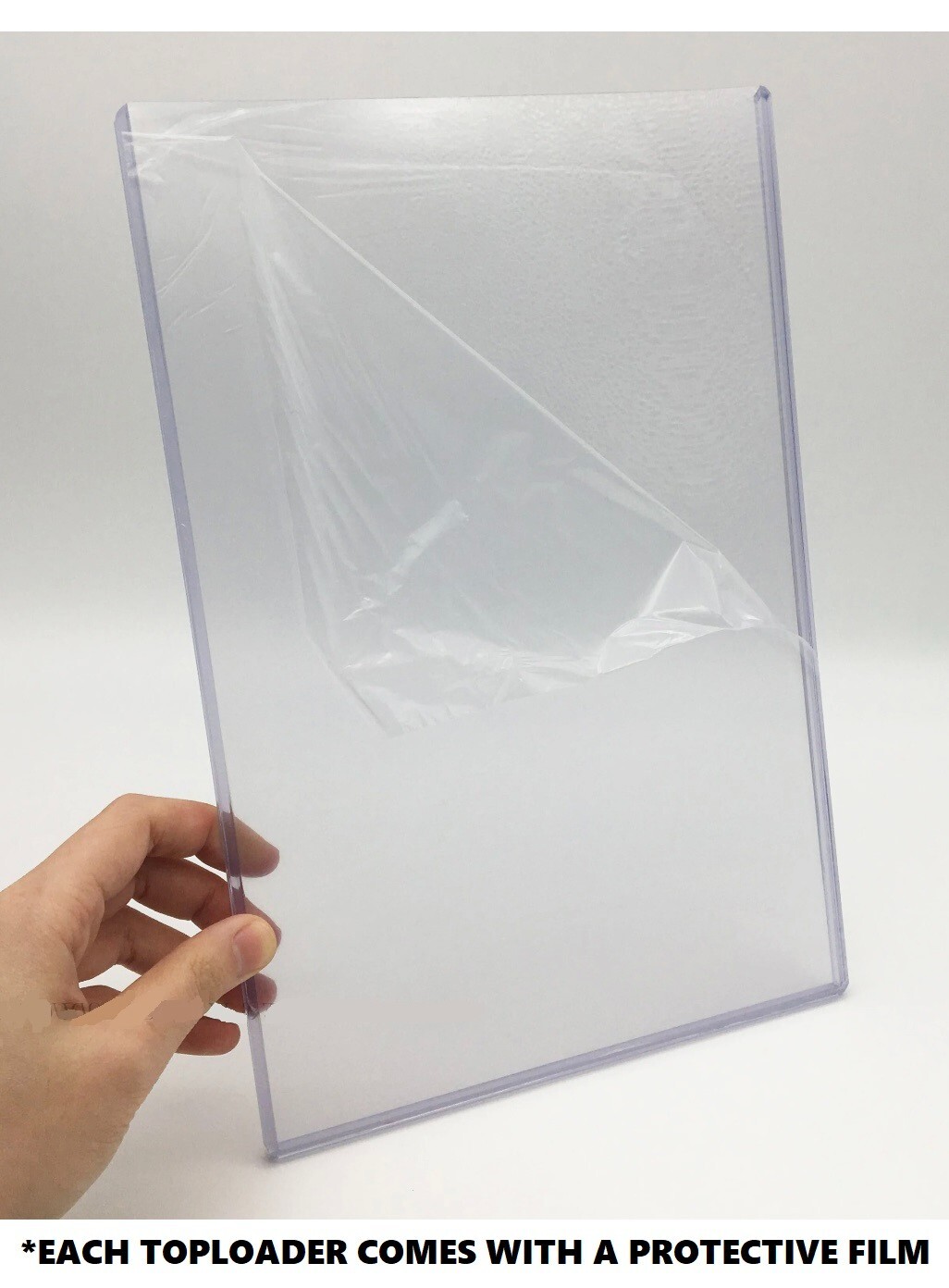 COMIC BOOK PROTECTOR CASE TOPLOADER 10 PACK WITH REMOVABLE FILM 7"x10 ...