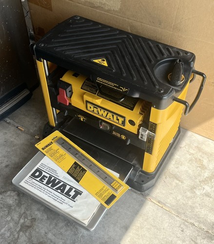Dewalt DW733 12-1/2” Heavy Duty Portable Thickness Planers/New Blades ...