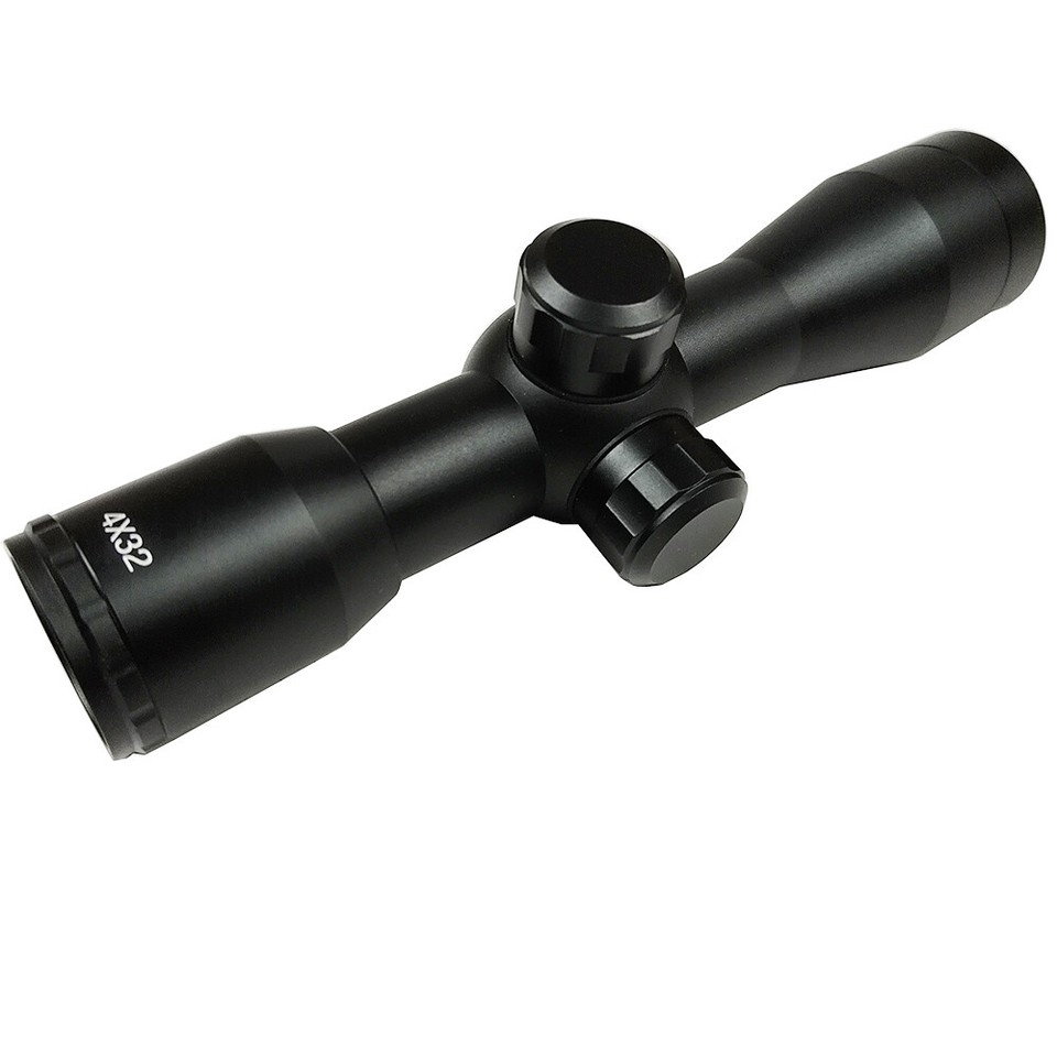 4X32 Compact Scope Riflescope Mil-dot Cross-Hair Tactical Aim Optic ...