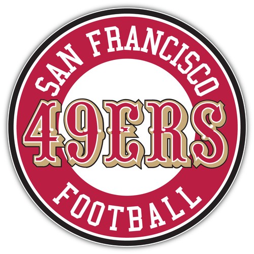 San Francisco 49ers Logo NFL Sport Car Bumper Sticker Decal "SIZES" | eBay