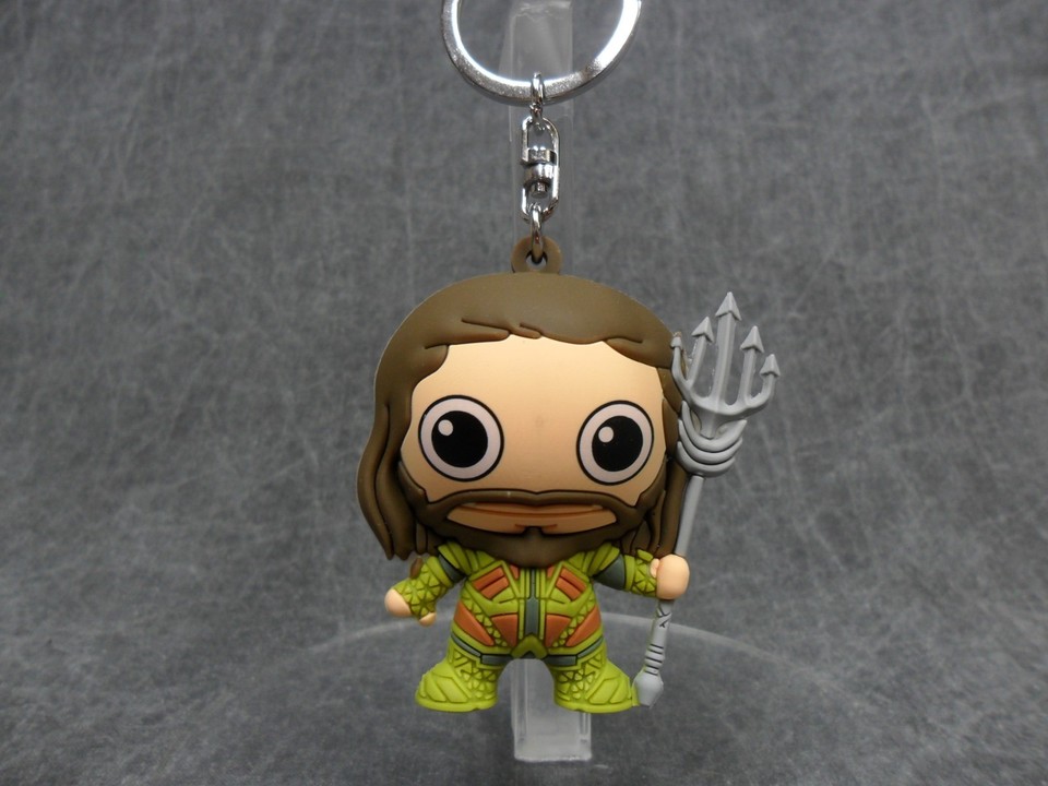 Justice League NEW * Aquaman Figural Keychain * DC Comics Blind Bag Key ...