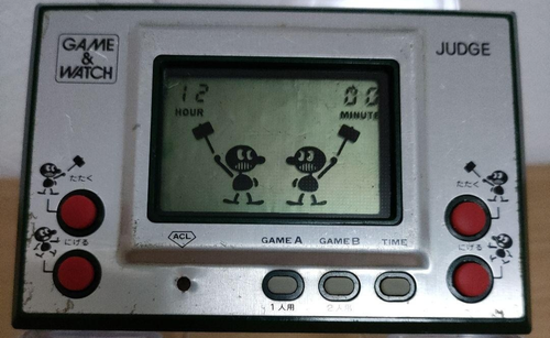 NINTENDO GAME & WATCH Judge IP-05 - Japan Vintage Retro game - AND | eBay