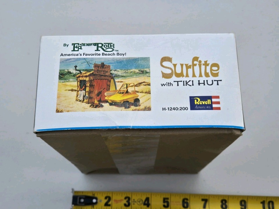 Vtg 1993 Revell H-1240 Surfite w/ Tiki Hut Ed Big Daddy Roth MODEL KIT ...