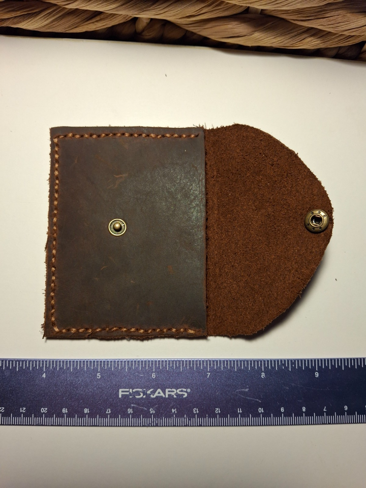 Hand Made Leather Coin Purse | eBay