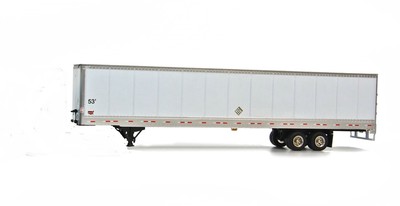 Wabash 53 ft Box Trailer - "WHITE" - 1/50 - Sword #SW2066 | eBay