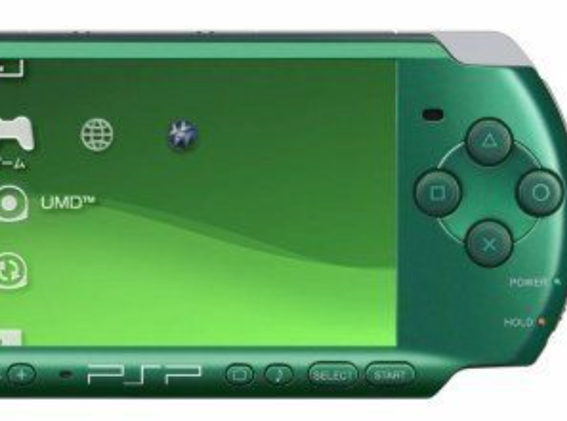 Sony PlayStation Portable PSP-3000 Spirited Green console Handheld ...