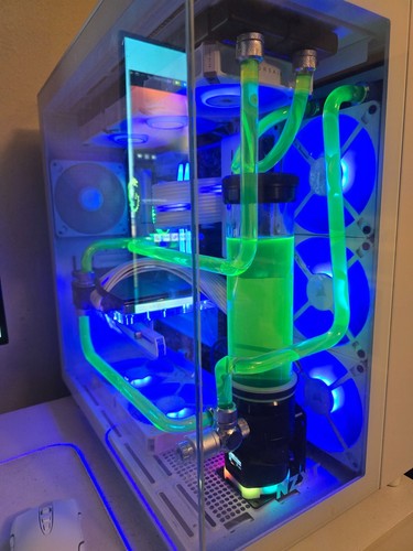 4090 White PC 12700k 64 Gb 6400 DDR5 Ram 1000W Corsair PSU W/Custom ...