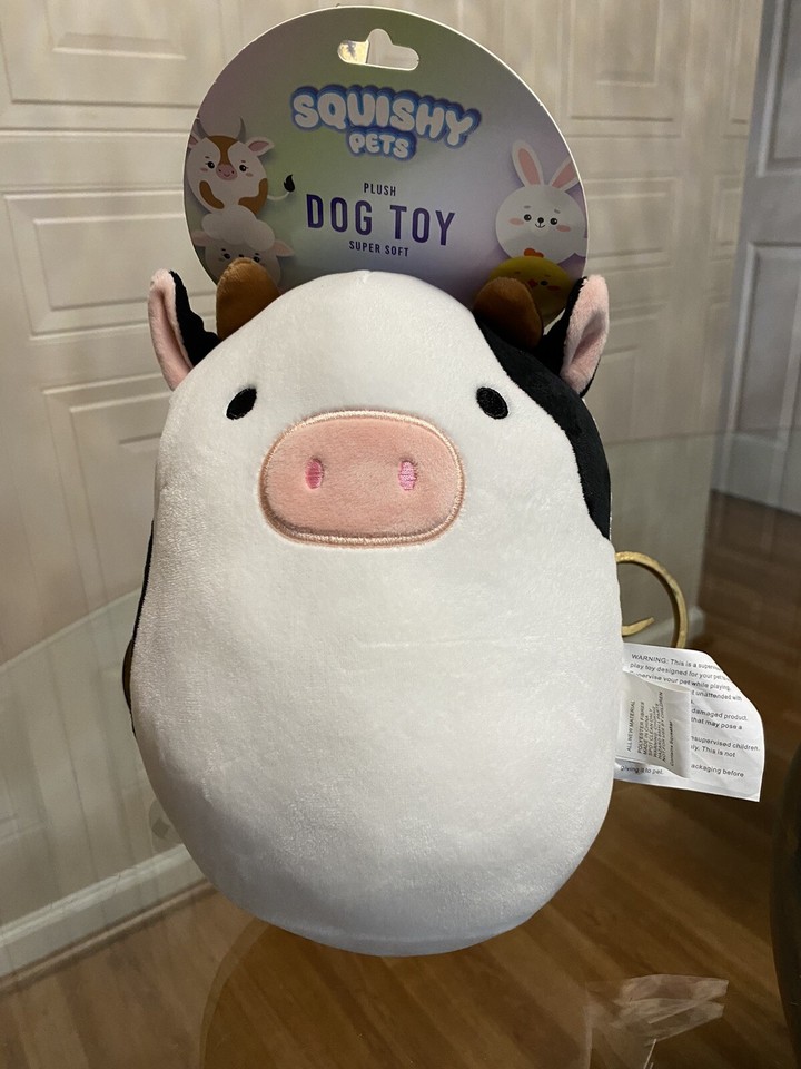 Squishy Pets Dog Toy Super Solf With Squeaker 9.5” | eBay