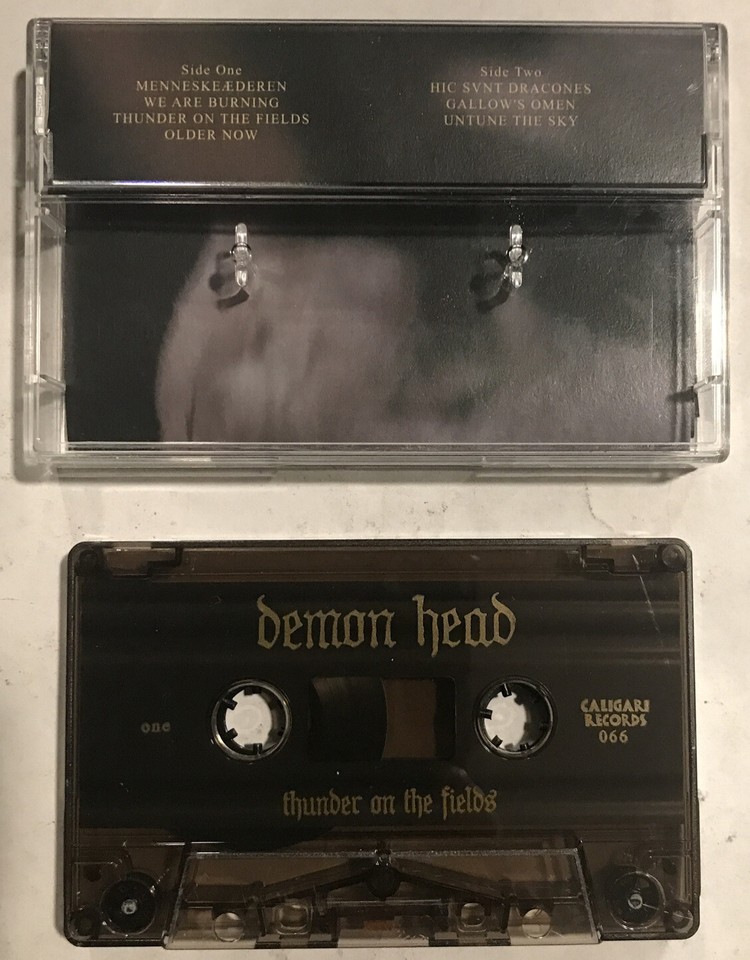 Demon Head – Thunder On The Fields Cassette 2017 Caligari Records – 066 ...