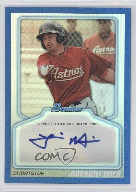 2010 Bowman Draft Picks & Prospects - Prospects Autographs Blue #BPA-JM ...