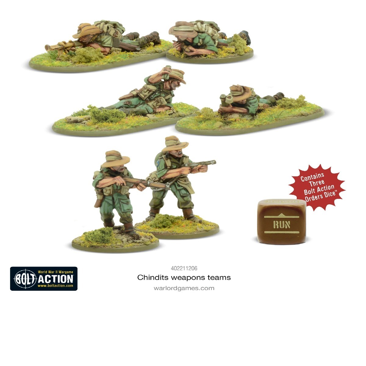 Warlord Games Bolt Action: Chindit Weapons Team | eBay