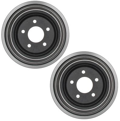 Pair Set of 2 Rear Brake Drums ACDelco For Cadillac DeVille 225mm X ...