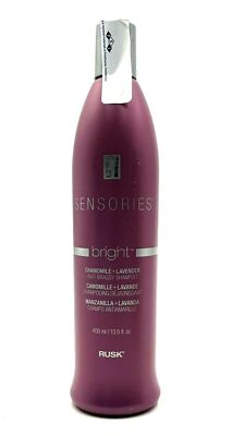 RUSK Sensories Bright Chamomile+Lavender Anti-Brassy Shampoo 13.5 oz | eBay