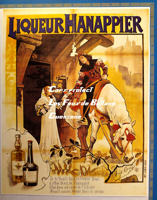 LIQUEUR HANAPPIER illustration GUYDO publicité document advert | eBay