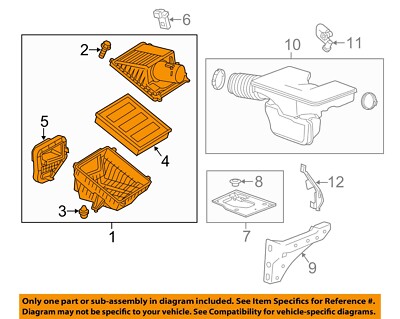 GM OEM 17-20 Escalade ESV Engine Air Intake-Air Cleaner Assy 23252207 ...