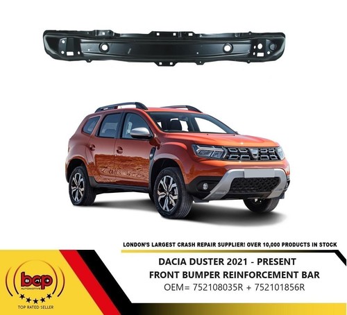 DACIA DUSTER 2021 onwards FRONT BUMPER REINFORCEMENT CRASH BAR IMPACT ...