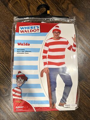 Where’s Waldo Costume Adult Small | eBay