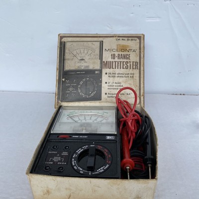 Multimeters - Radio Shack Micronta