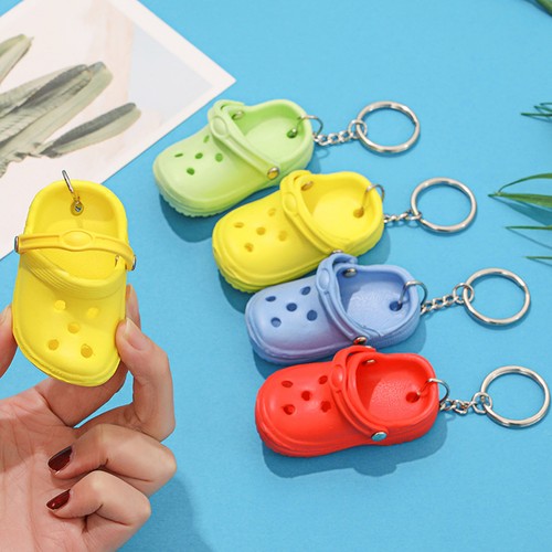 Slipper Keychain Wear-resistant Schoolbag Pendant Mini Slipper Shoes ...