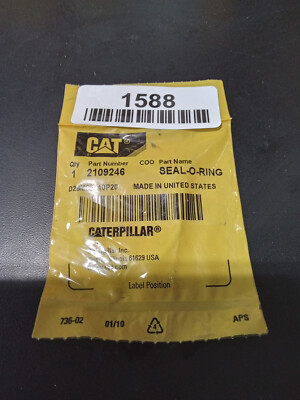Genuine Caterpillar CAT O-Ring Seal PN 210-9246, 2109246 | eBay