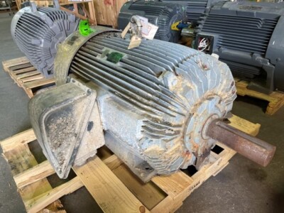 150 HP Teco AC Electric Motor 900 RPM Fr 449TZ TEFCBB 460 V EOK | eBay