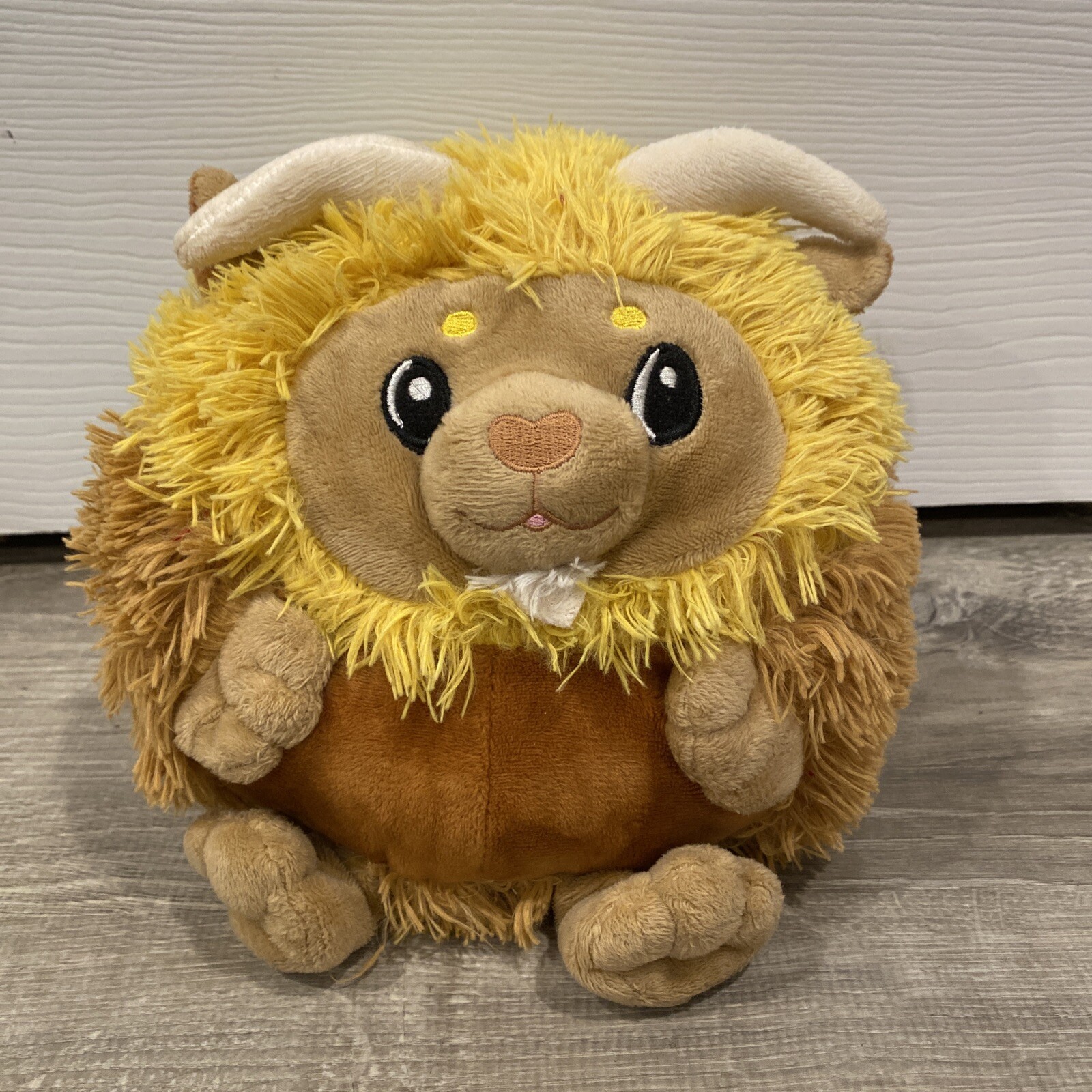 Squishable Goat Ram Plush 9" w/ Horns Soft Ball Brown 2015 RARE | eBay