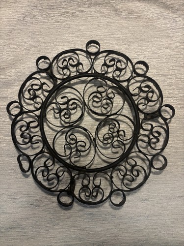 French Vintage Round Wrought Iron Trivet Round | eBay