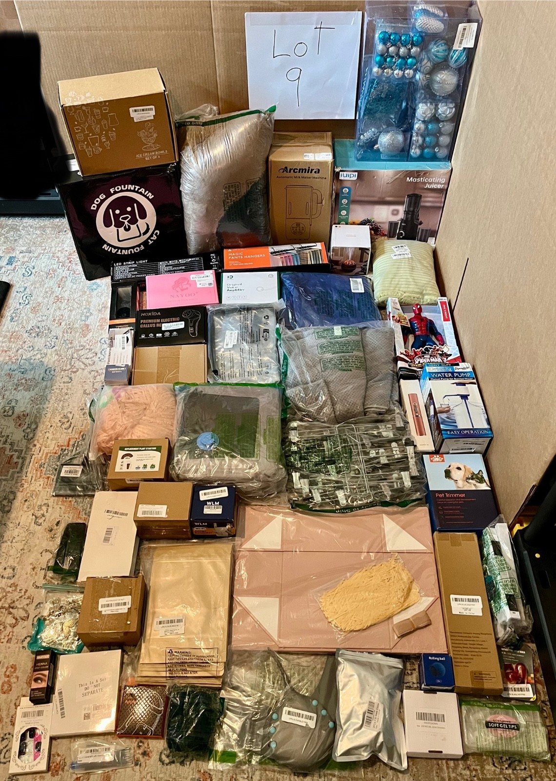 AMAZON / TARGET-Wholesale Overstock Merchandise RETURNS-BOX of 50 ...