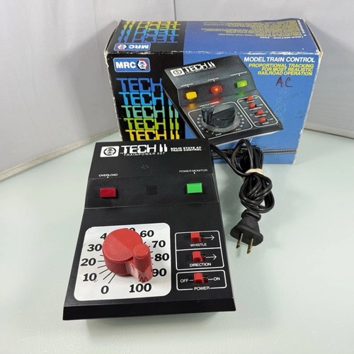 MRC TECH II Trainpower 027 AC Train Speed, Direction & Whistle ...