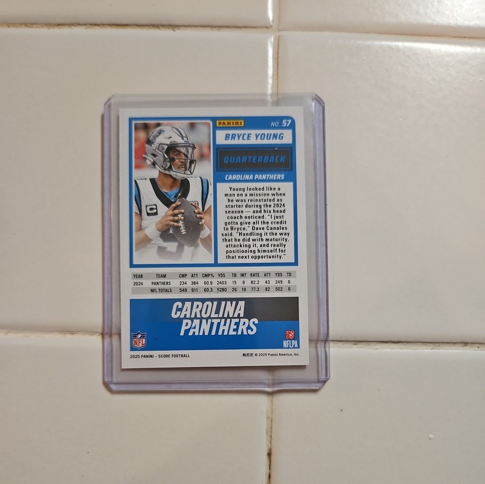 Score Football 2025 3 Card Numbered Set | eBay