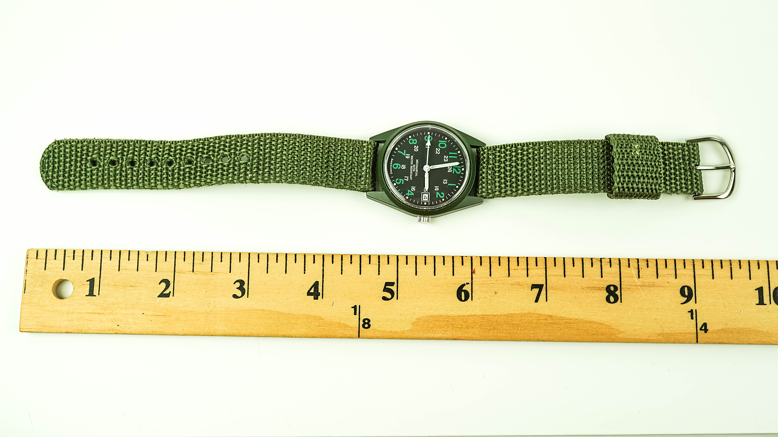 Vintage Vietnam Era GI Automatic 3ATM Wrist Watch Hack Excellent | eBay