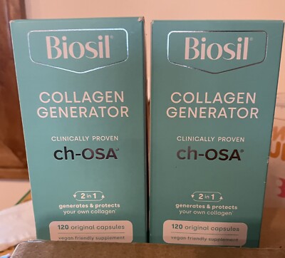 BIOSIL HAIR SKIN NAILS CH-OSA COLLAGEN GENERATOR 240 VEG CAPSULES ...