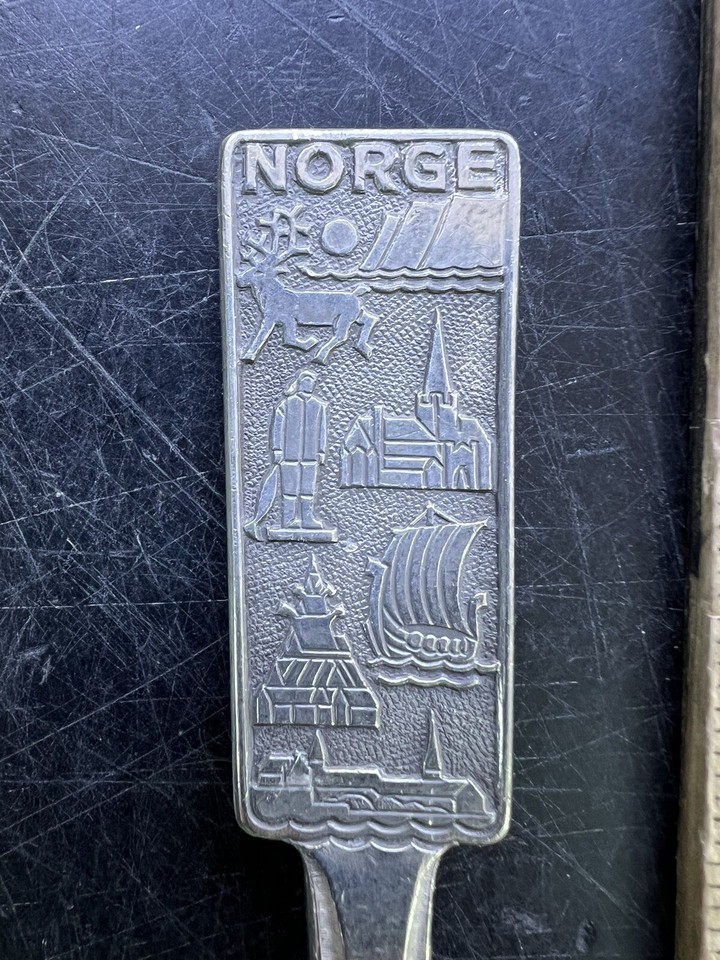 Vintage Norway Pewter Spoon Norge | eBay