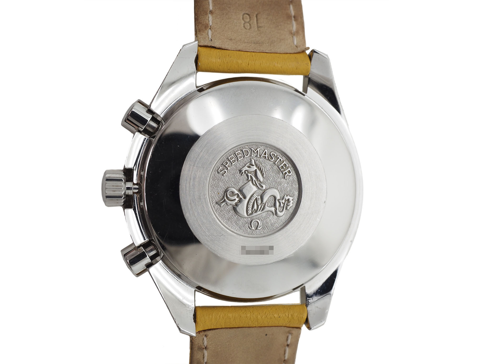 Omega Speedmaster Racing Schumacher 39Mm 3810.12.40 Yellow Leather Men ...