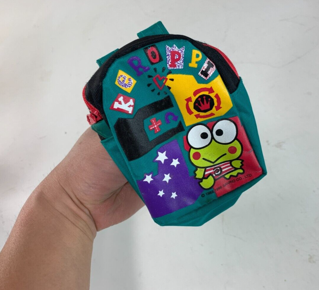 Vintage Sanrio Keroppi Mini Miniature Nano Backpack Case | eBay