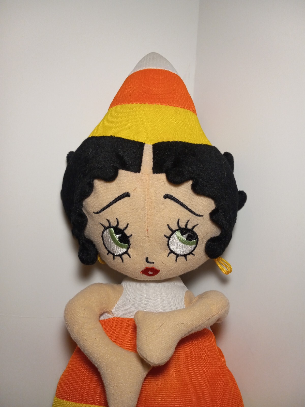 Sugar Loaf HALLOWEEN BETTY BOOP Doll Candy Corn 18" Stuffed Plush ...
