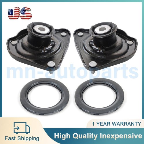 4X Front Suspension Strut Shock Mount Mounts + Bearings Set For PORSCHE ...