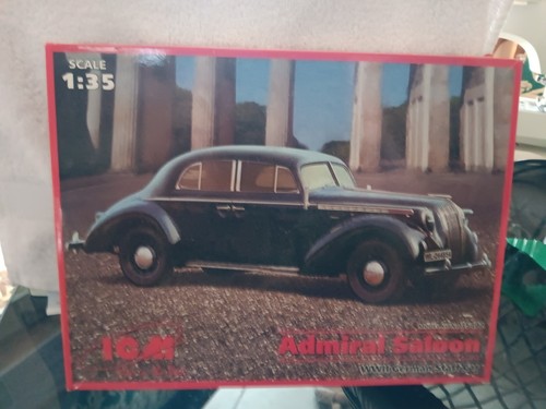 ICM Admiral Saloon WWII German Staff Car 1/35 35472 MNIB Model Kit | eBay